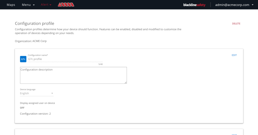 G7 configuration status