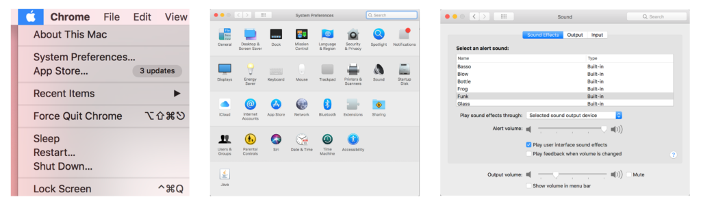 Alert audio troubleshooting