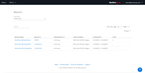 Introducing the new Beacons list page