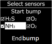 Manually bump testing G7 with multiple gas cylinders
