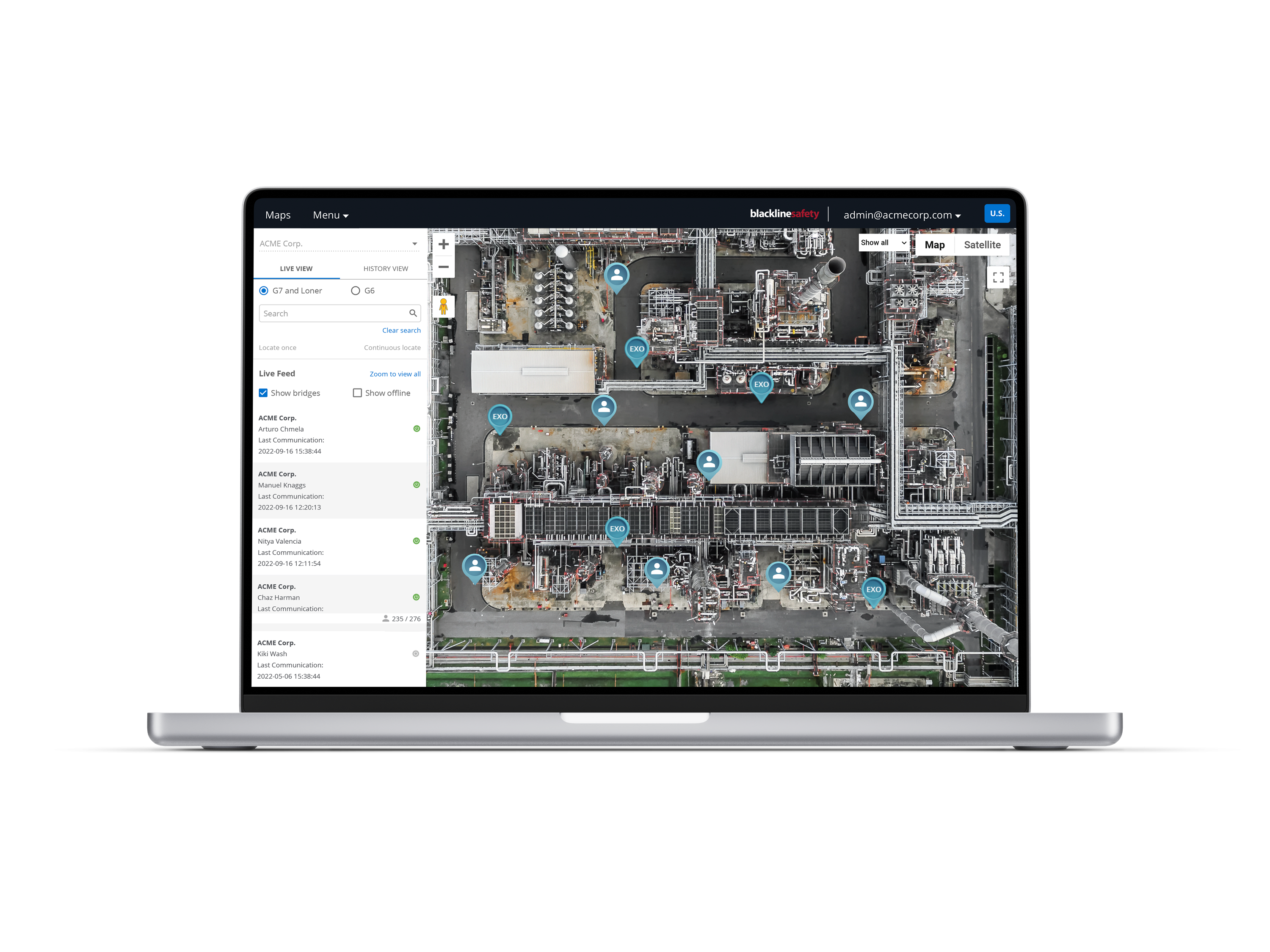 Managing Blackline Live Notification Profiles